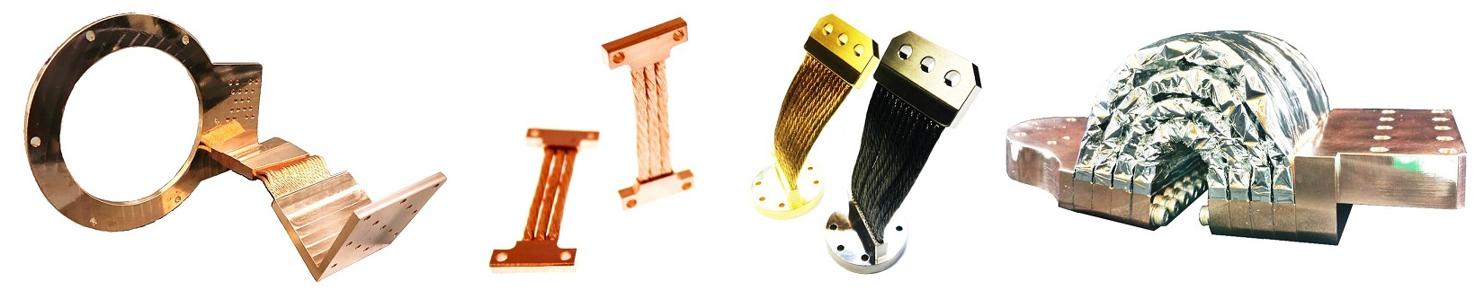Copper Thermal Straps Cuts